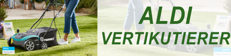 ALDI Vertikutierer von FERREX ab 11. März | Modell GLS37